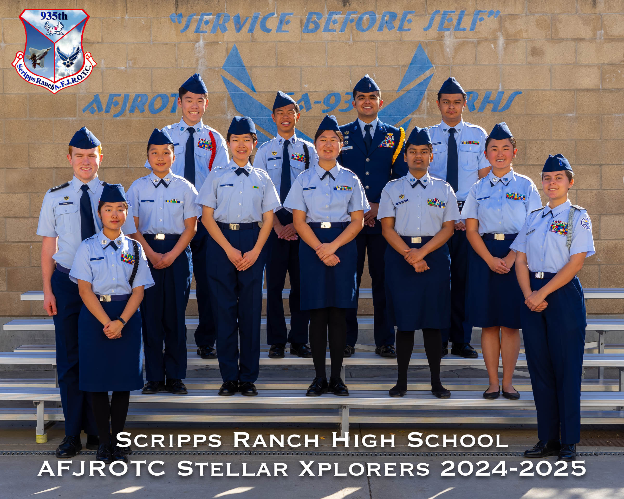 CA-935th - Scripps Ranch HS AFJROTC - - Stellar Xplorers
